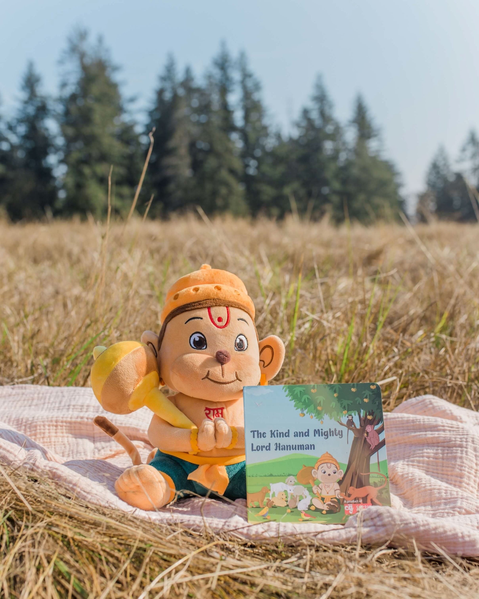 Kind & Mighty Lord Hanuman: Hindu Story Books For Kids – Cuddly Gurus